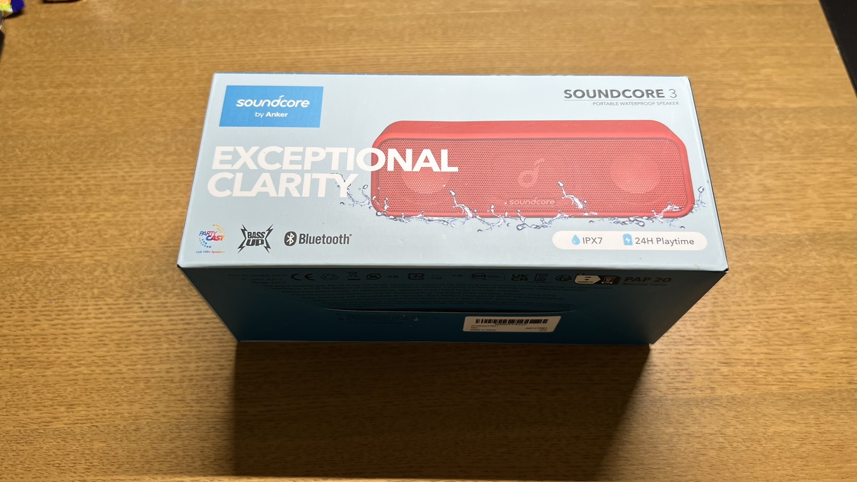 【Anker soundcore3レビュー】FLIP6との比較も